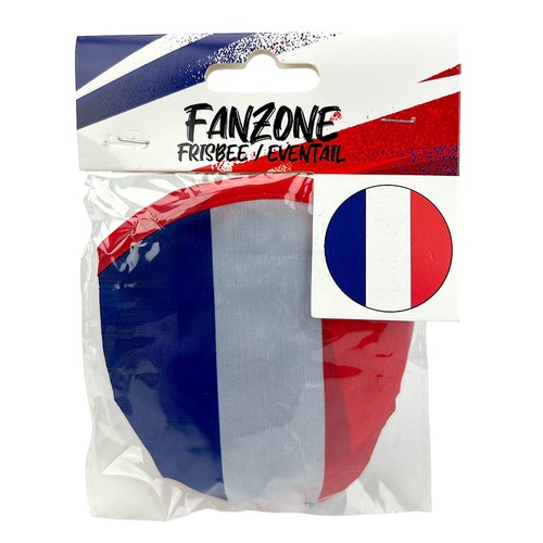 Frisbee/eventail pop-up FRANCE 25 cm avec sa pochette - Ruedesgoodies